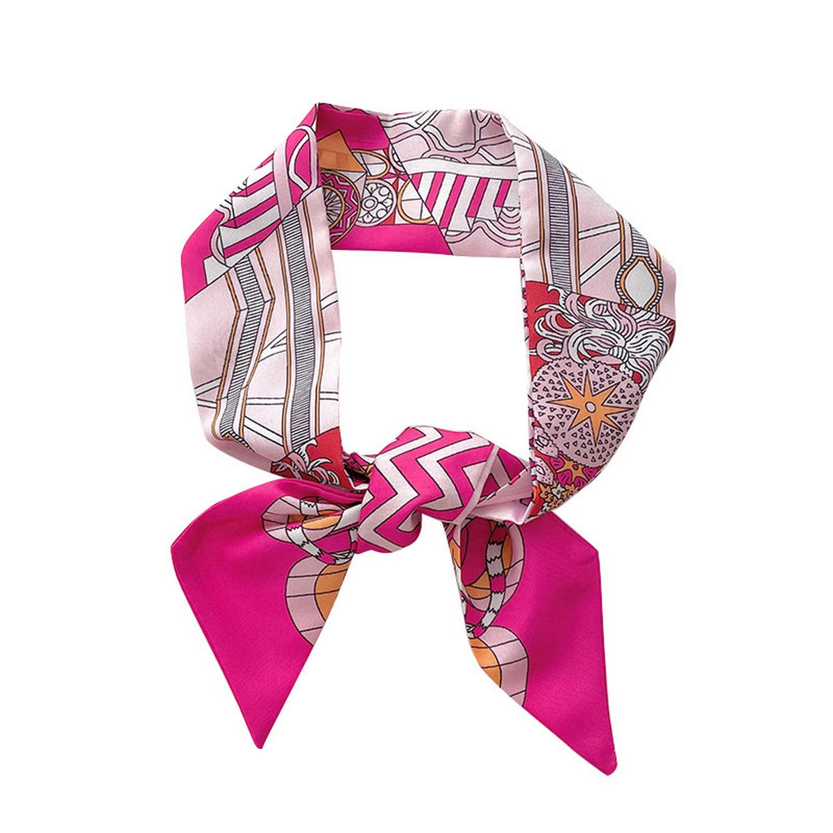 Rose Retro Twilly Scarf – MAC Collection
