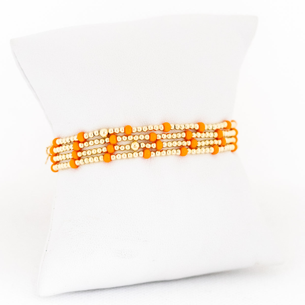 Stacked By MAC Katie Bracelet - Orange – MAC Collection